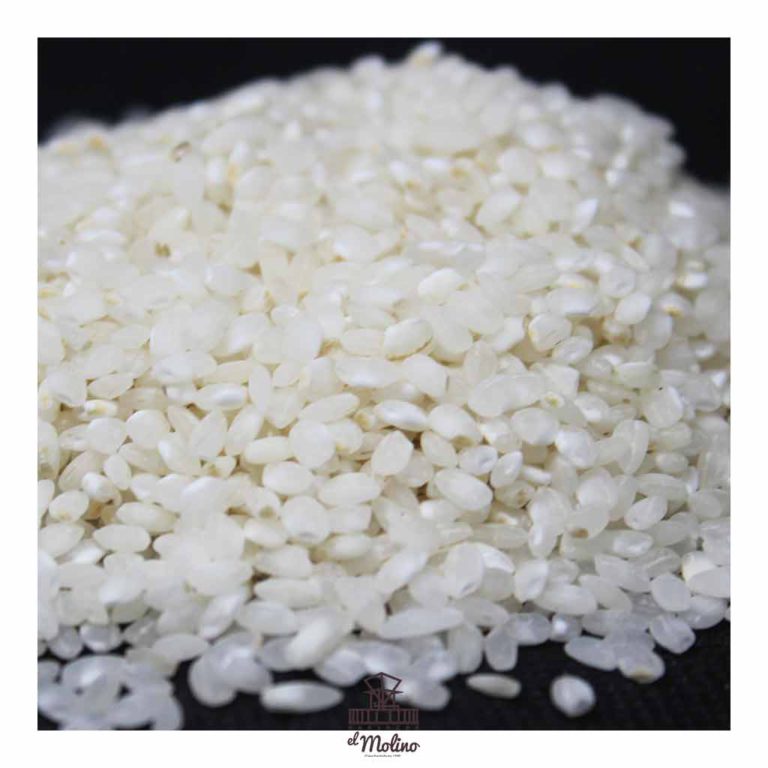 Grano Arroz Redondo Blanco Ecológico - Harinera El Molino